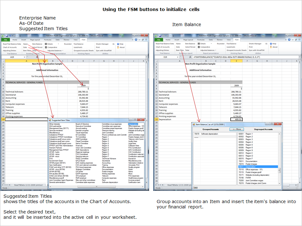 Excel FSM | for QuickBooks Desktop | Financial Statement Masters