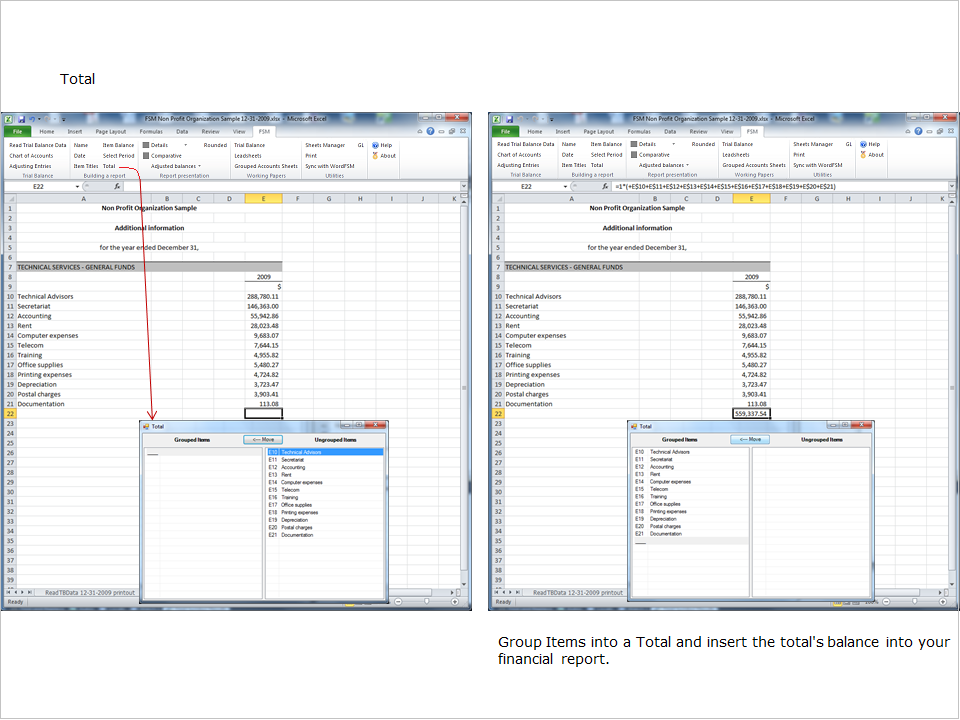 Excel FSM | for QuickBooks Desktop | Financial Statement Masters